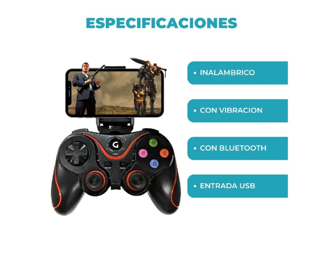 Productos - Del Plata Depot - Joystick para celu controlador bt para ...